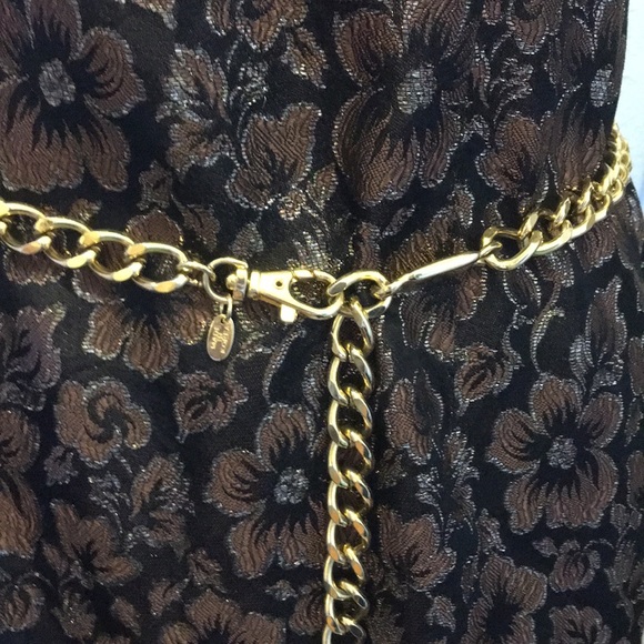 Vintage | Accessories | Vintage Heavy Gold Metal Chunky Belt 0cm | Poshmark